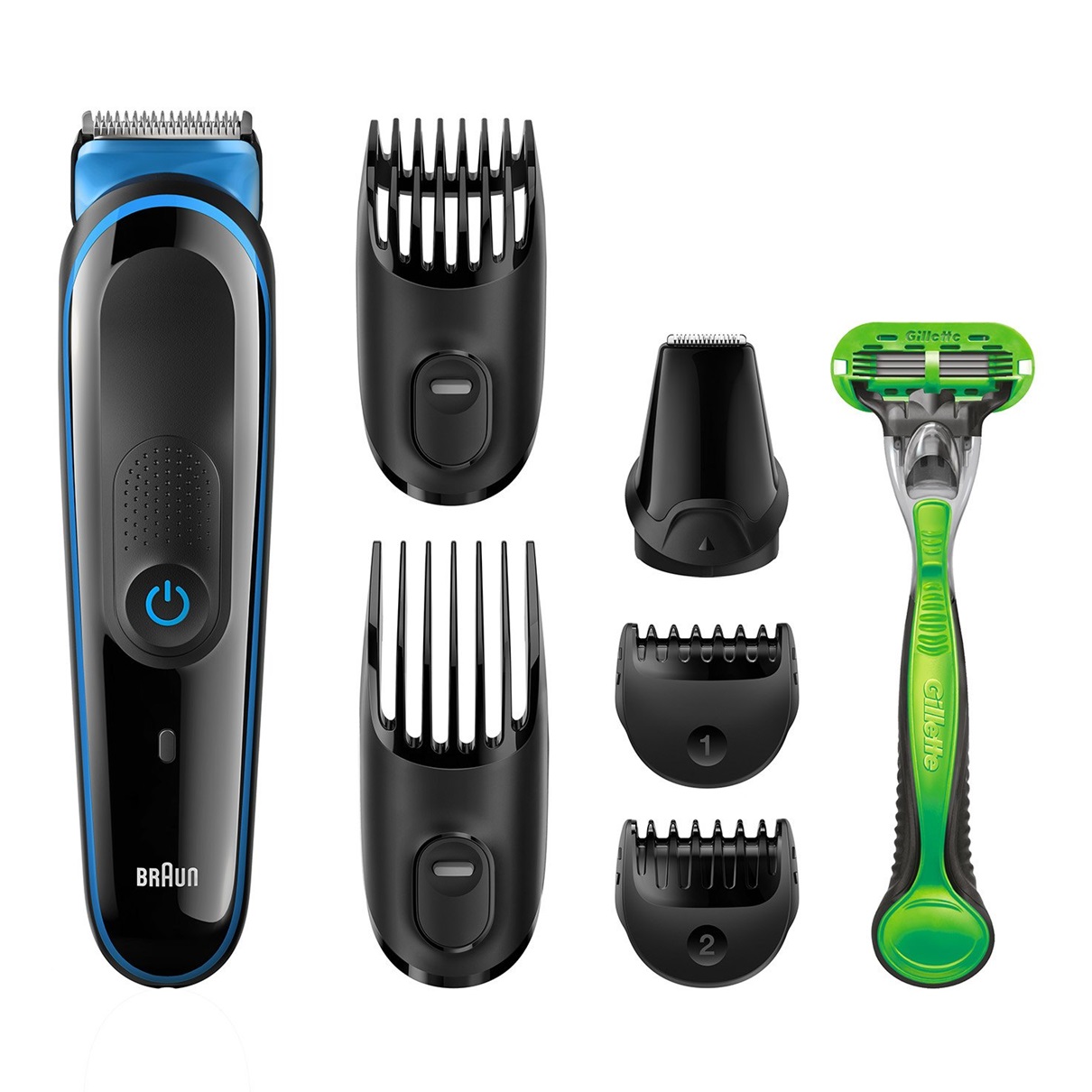 Braun MGK3042, kit de afeitado y corte de cabello para tu look preferido