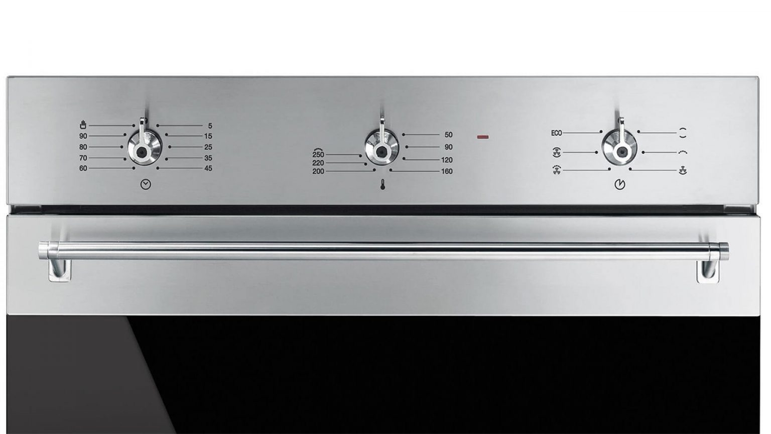 Smeg SF6381X, horno en acero inoxidable de estilo clásico.