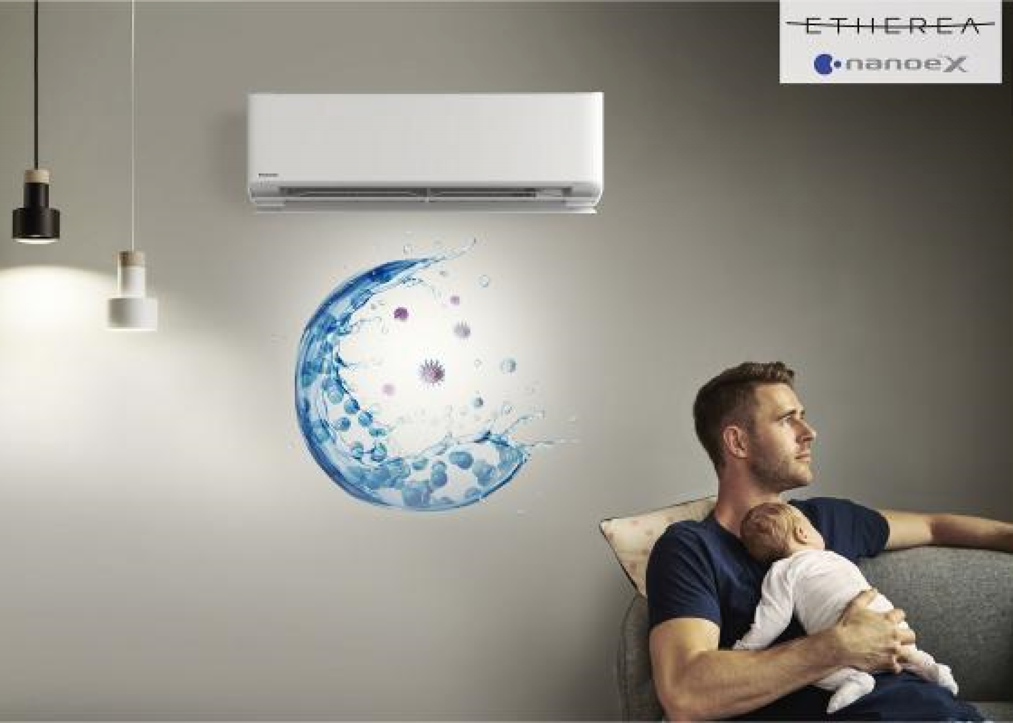 Panasonic Etherea, aire acondicionado con nanoe™ X Generator Mark 2