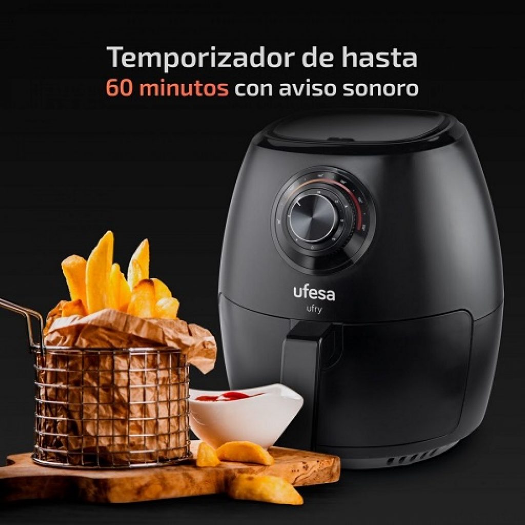Ufesa uFry AF3500, nueva freidora de aire para cocinar más sano
