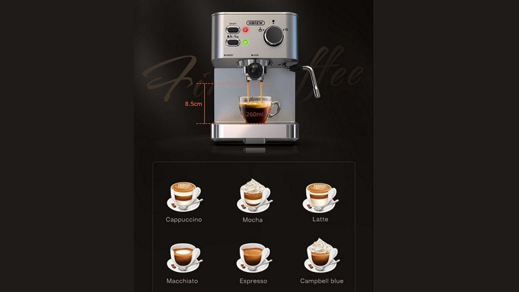 HiBREW H10, una nueva cafetera con mucha capacidad