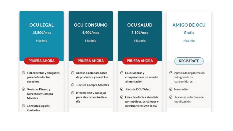 Ser socio de la OCU: Precio, planes y ventajas